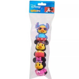 Disney | Toys | New Disney Rubber Duck Lot Of 3 Mickey Mouse Minnie ...